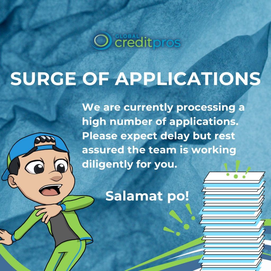 Finished Application – Global Credit Pros